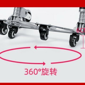 Складная ручная тележка для домашнего использования, покупок продуктов, перевозки грузов, тележка для багажа, удобная для переноски посылок, легкая и портативная, с небольшой выдвижной ручкой, тележка для подъема по лестнице.