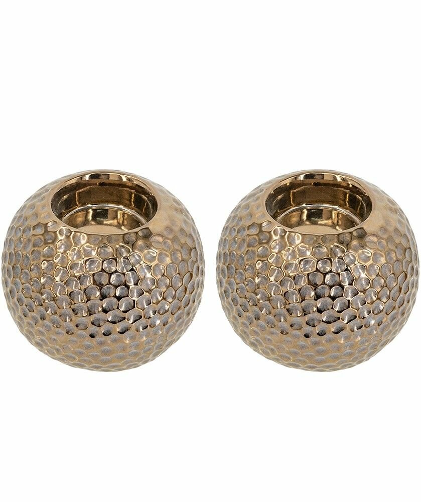 Подсвечники Соты, набор 2 предмета 11х11х9см