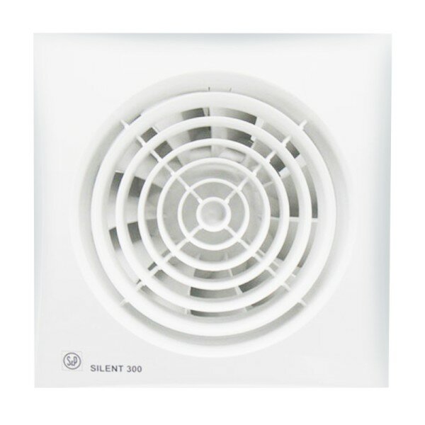 Вентилятор вытяжной Soler & Palau SILENT-300 CRZ PLUS, white 21 Вт