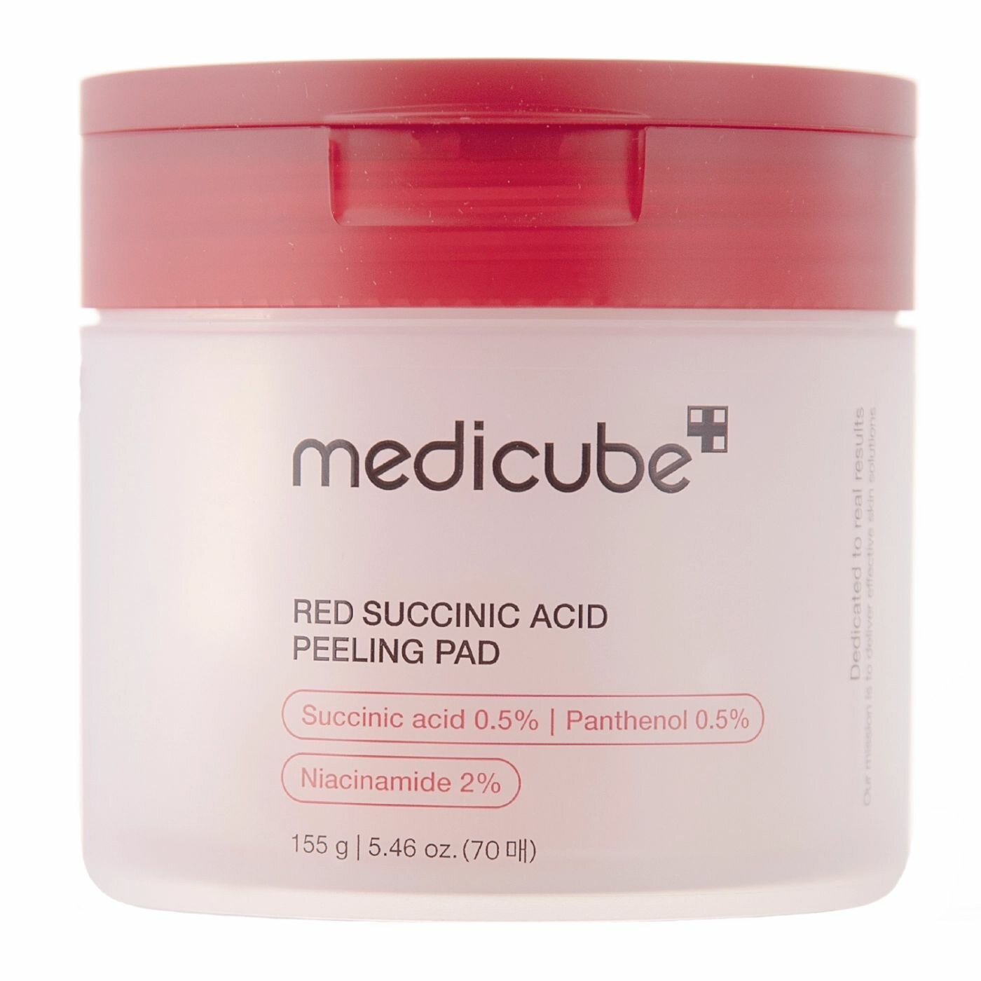 Medicube Отшелушивающие подушечки для лица с красной янтарной кислотой Red Succinic Acid Peeling Pad 155 г