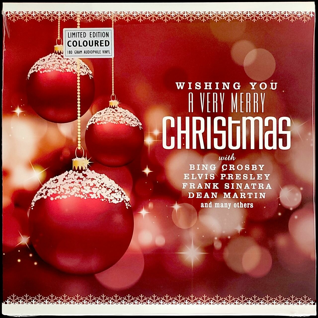 Рождественский сборник "Wishing You A Very Merry Christmas" (LP, 2020, Vinyl Passion) silver
