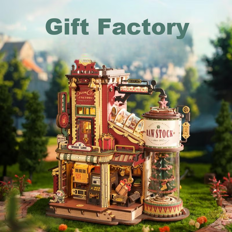 Деревянная музыкальная шкатулка с конструктором для детей 14+ лет Характеристики：Рекомендация для подарка