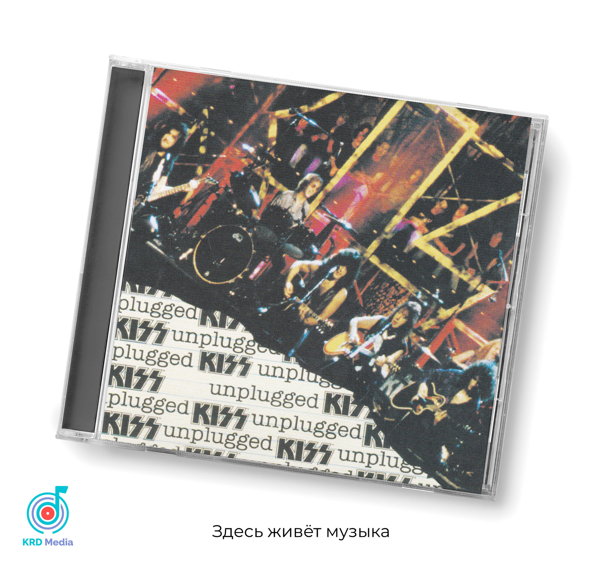 Kiss - MTV Unplugged, 1996, 4-page, CD-Аудио