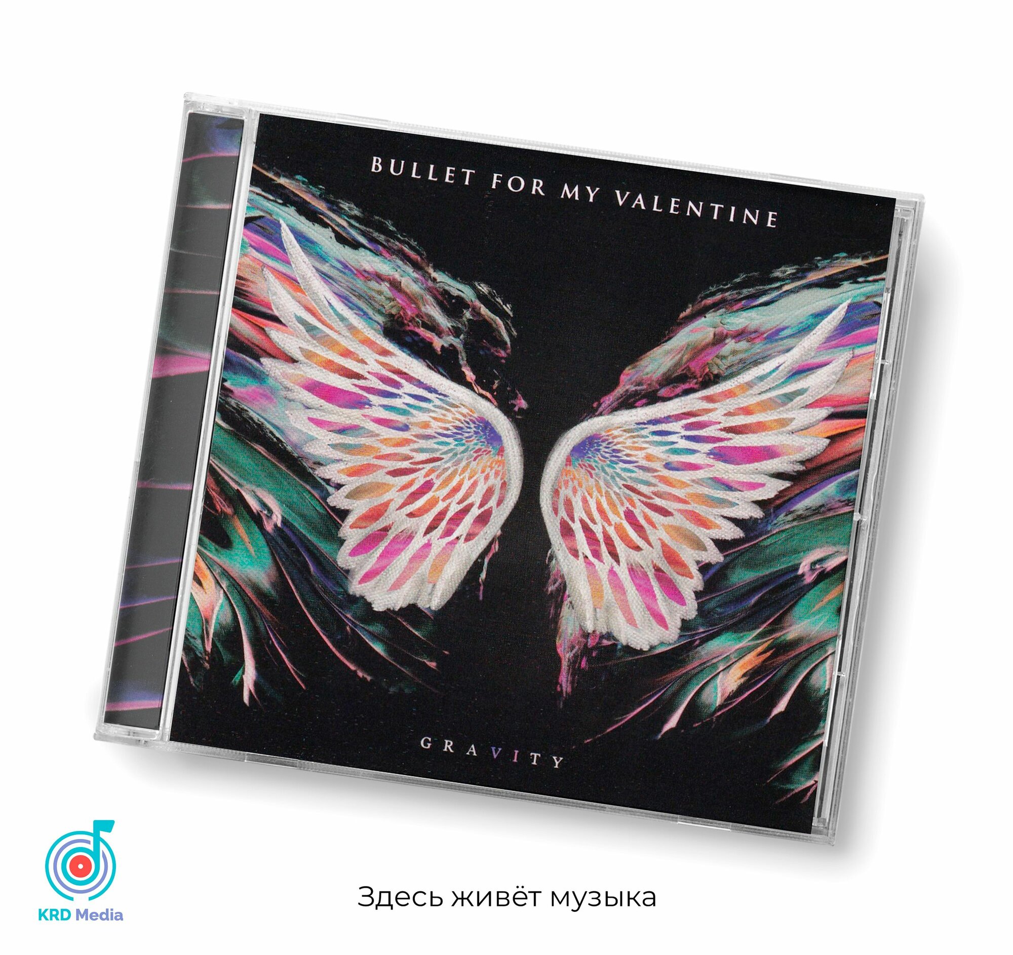 Bullet For My Valentine - Gravity, 2018, 16-page, CD-Аудио