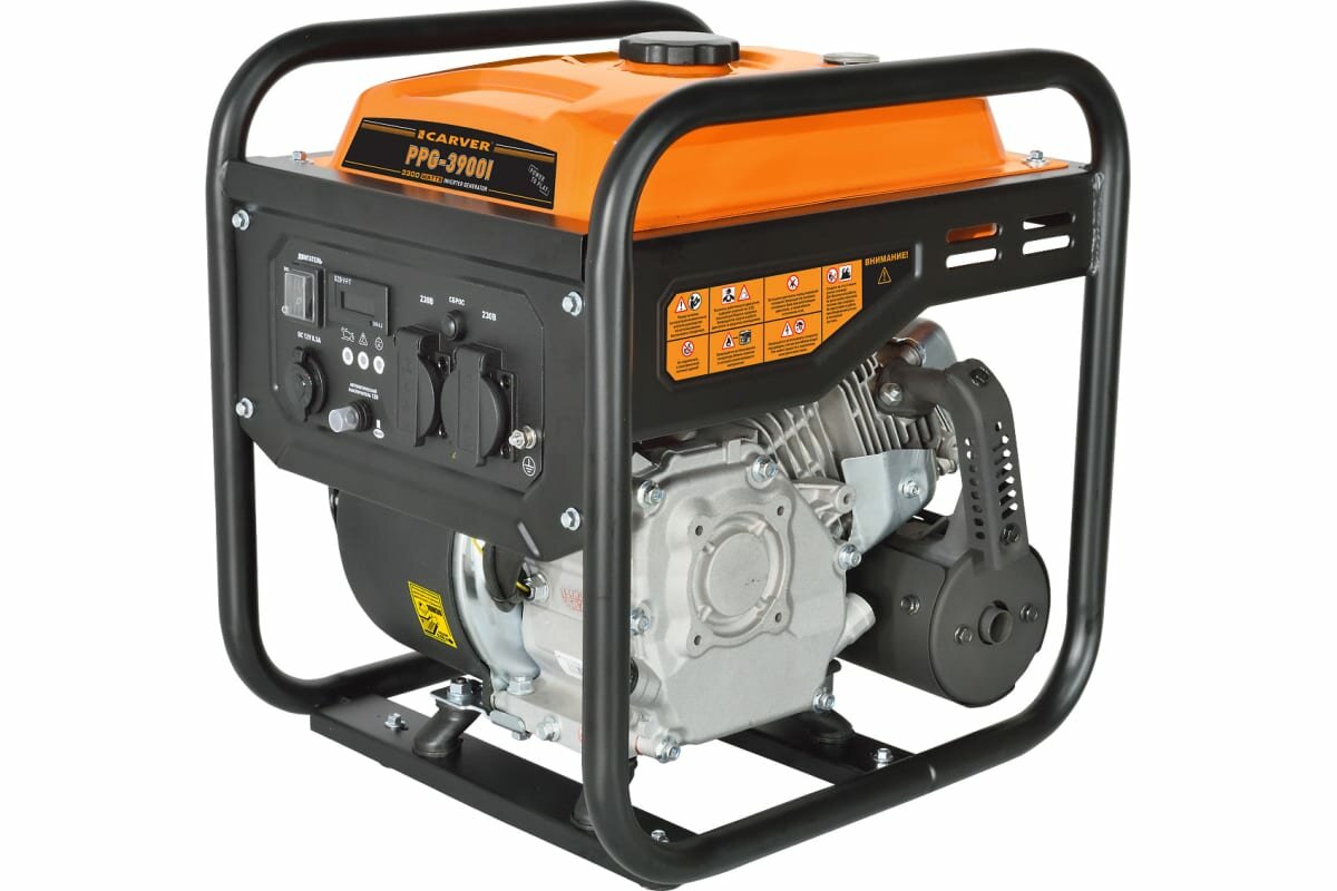 Генератор Carver PPG -3900I 3.3кВт (01.020.00035)