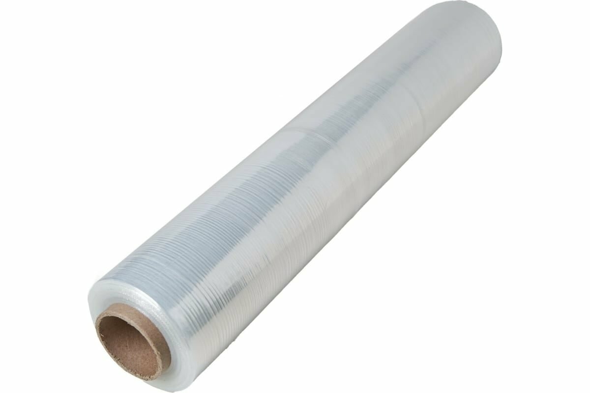 Волга полимер Стрейч пленка первичная 2кг 17мкм 500мм 256 метров, 514150150