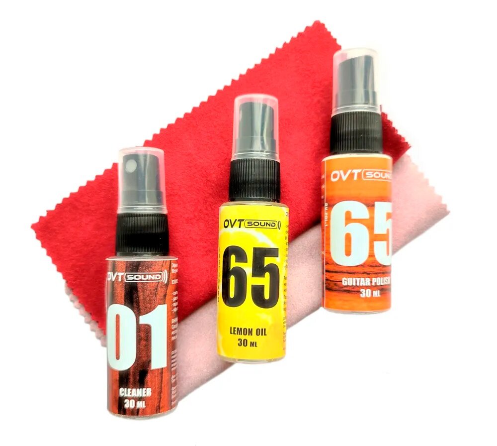 Набор для ухода за гитарой OVTSound OVTSound. Com-2