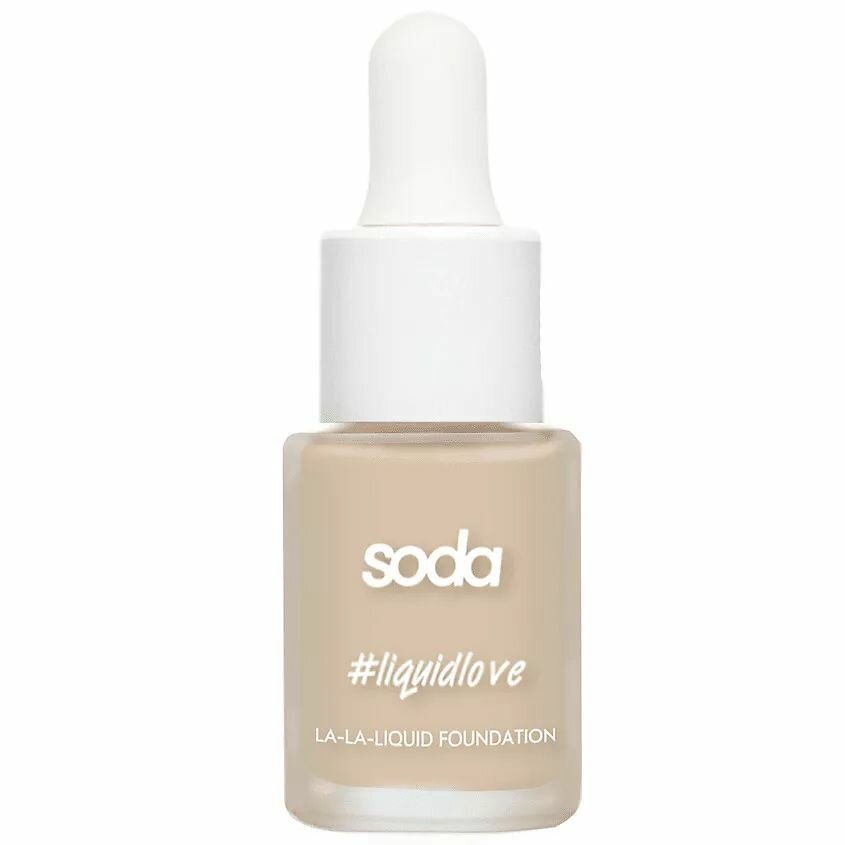 SODA LA-LA-LIQUID FOUNDATION #liquidlove тональная основа-флюид, 105 HONEY BUNCH, 12 г