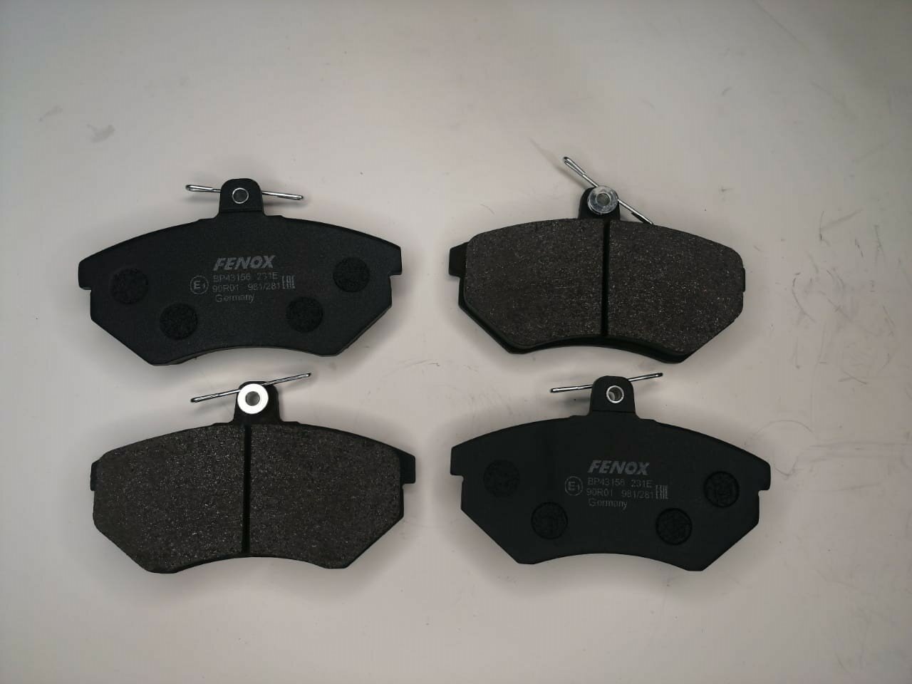 Колодки передние FENOX Chery Amulet [1.5 16V 5MT лифтбэк]