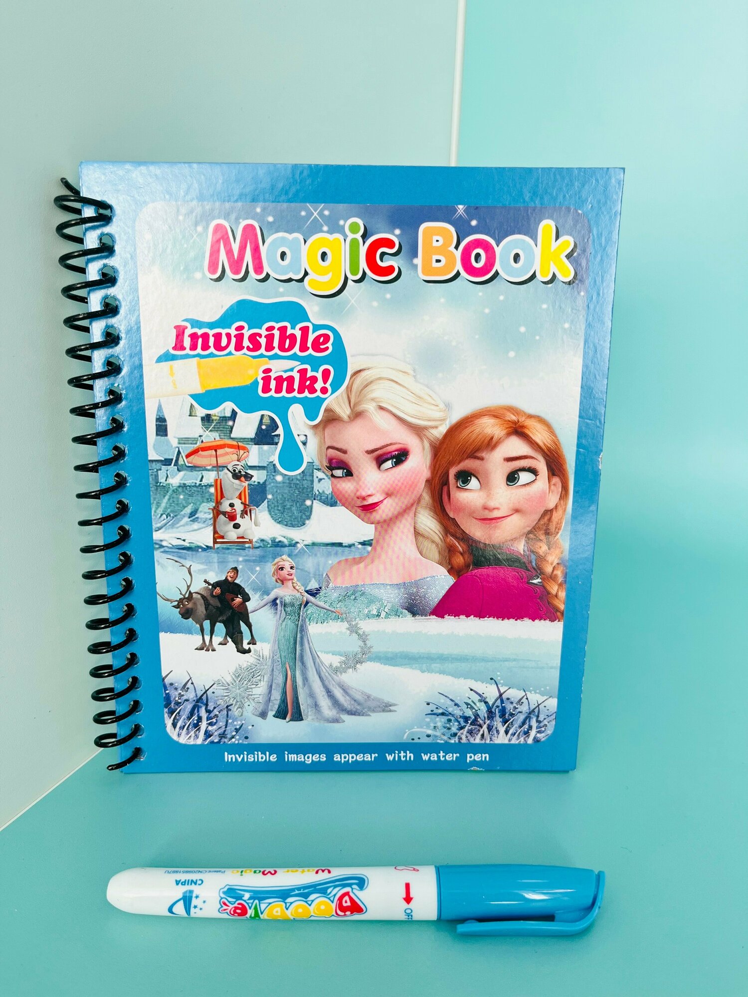 Многоразовая аква раскраска "Холодное сердце"