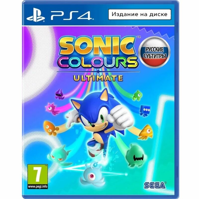 Игра для Ps4 Sonic Colours Ultimate (Русские субтитры)