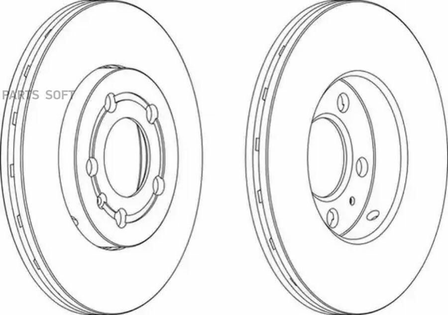 Диск тормозной