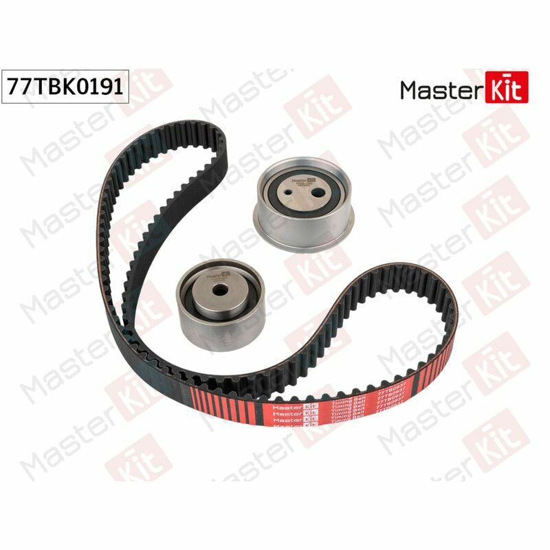 Комплект ремня ГРМ для а/м KIA cee d, HYUNDAI Lantra, MASTERKIT 77TBK0191