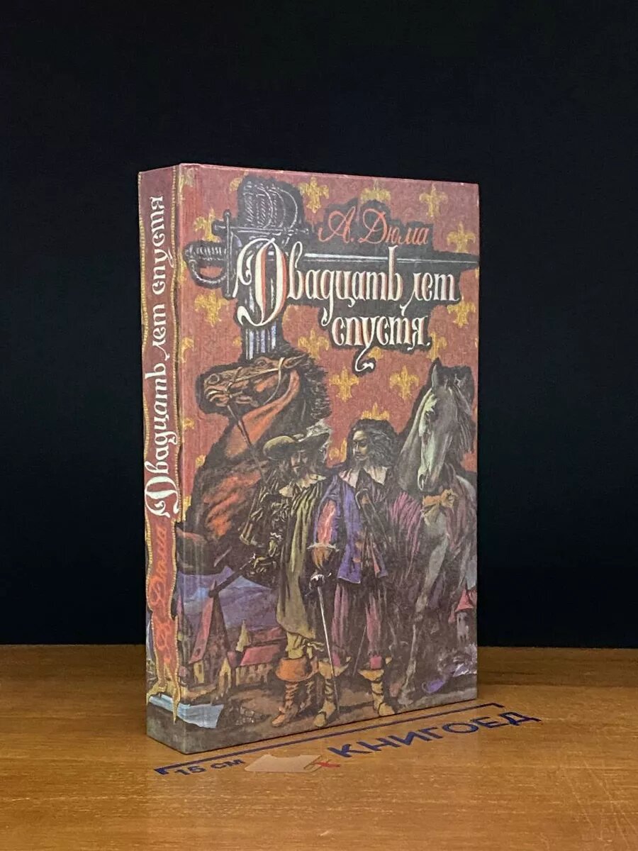 Книга. Двадцать лет спустя 1992 (2040872047688)