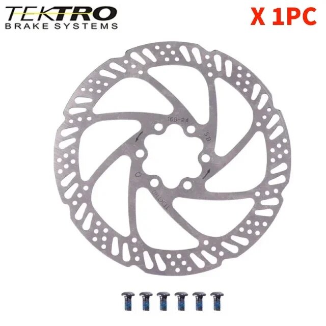 TEKTRO TR160-24/TR160-8 Дисковый тормозной ротор 160 мм 1PCS 160mm