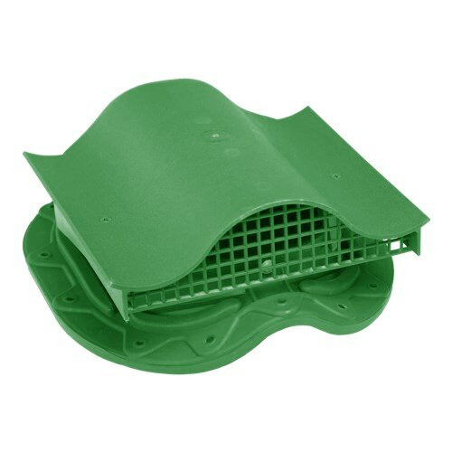 Roof Master Аэратор кровельный для металлочерепицы зеленый