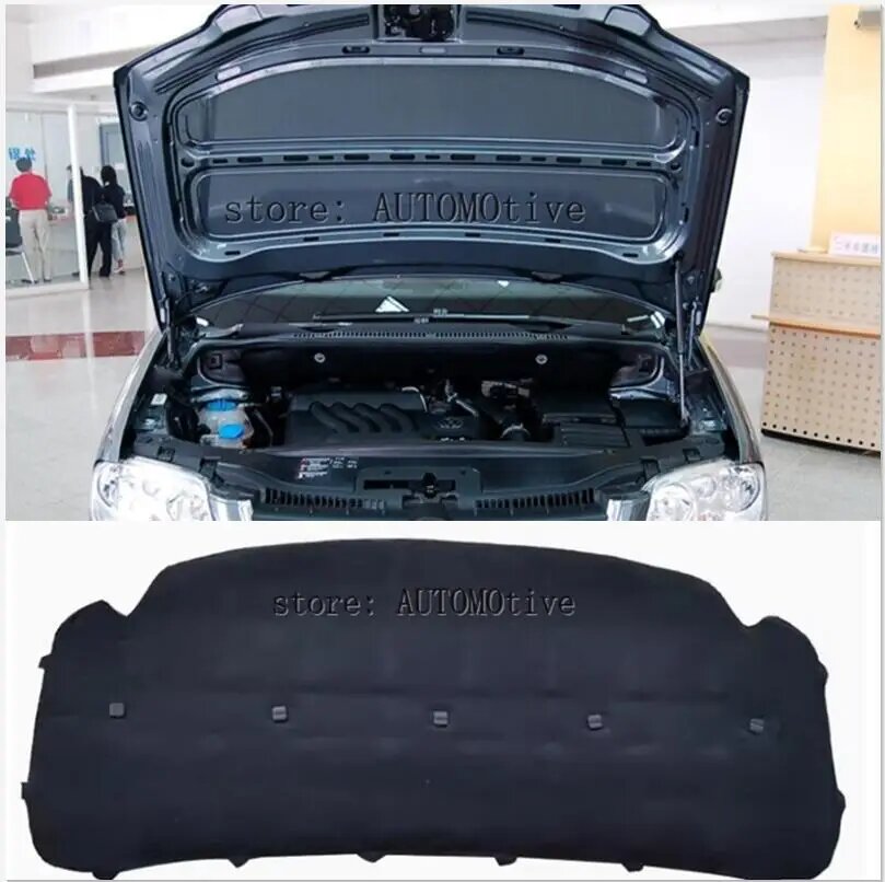 Для Volkswagen Touran 2004 05 2006 2007 Автомобильная Тепловая звукоизоляция хлопок передний капот защитный экран двигателя коврик накладка шумоизоляция