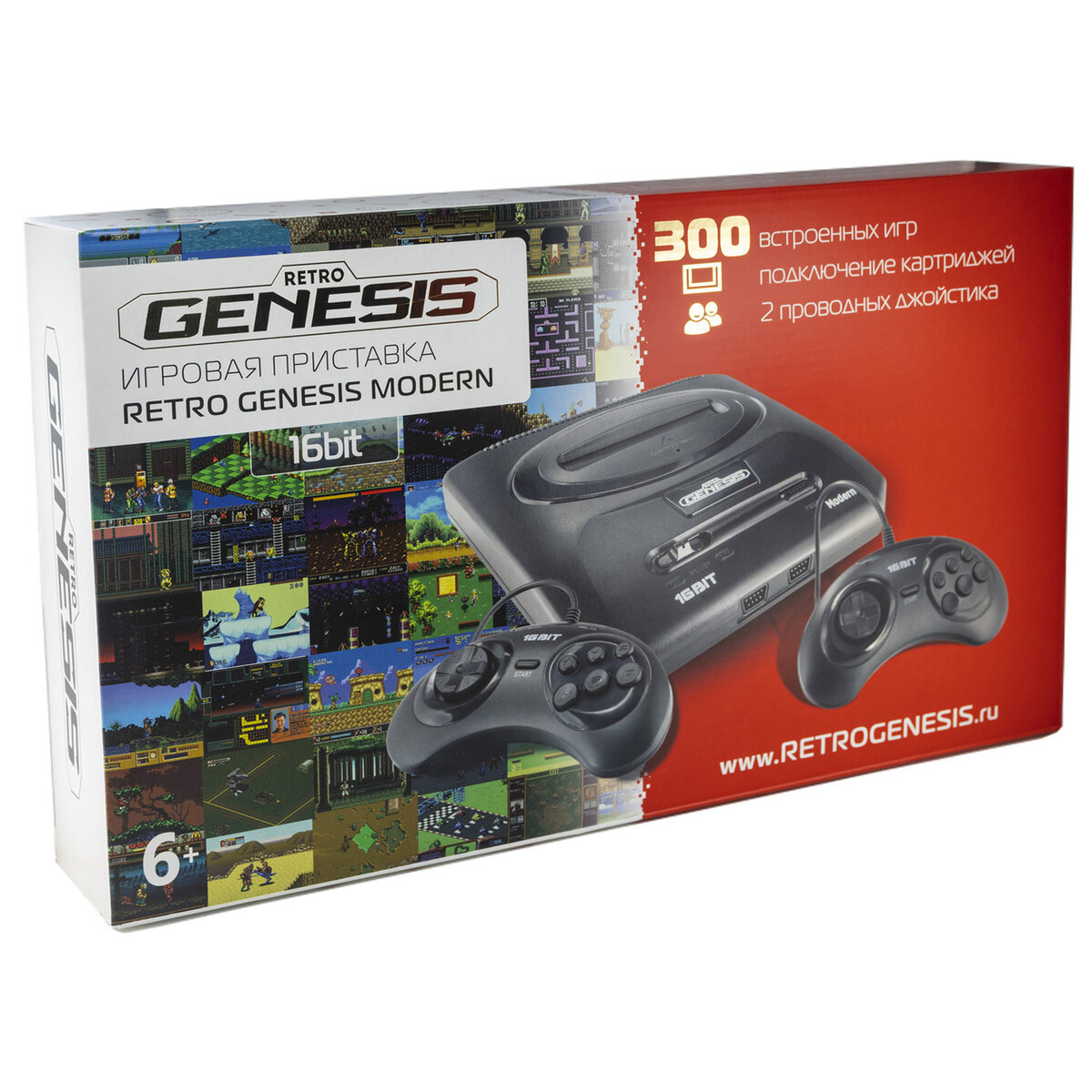 Игровая приставка Retro Genesis Modern (300 игр)