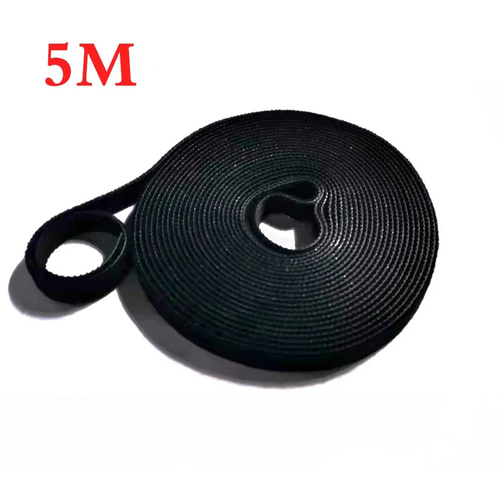 Зажим для кабелей 1-5 м, органайзер для кабелей, завязки, держатель для проводов мыши, Black 5m