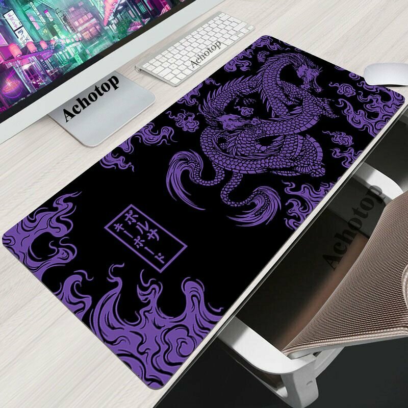 Коврик для игровой мыши Dragon 900x400x3мм фиолетовый