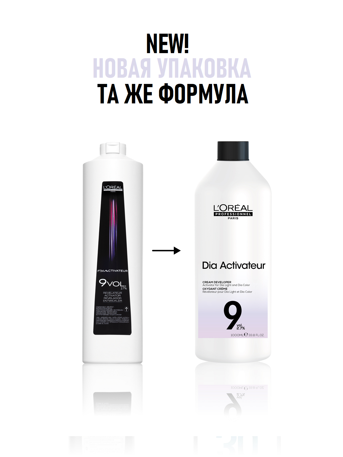 L'Oreal Professionnel L'Oreal Dia Activateur - Оксидант 2,7% 1000 мл