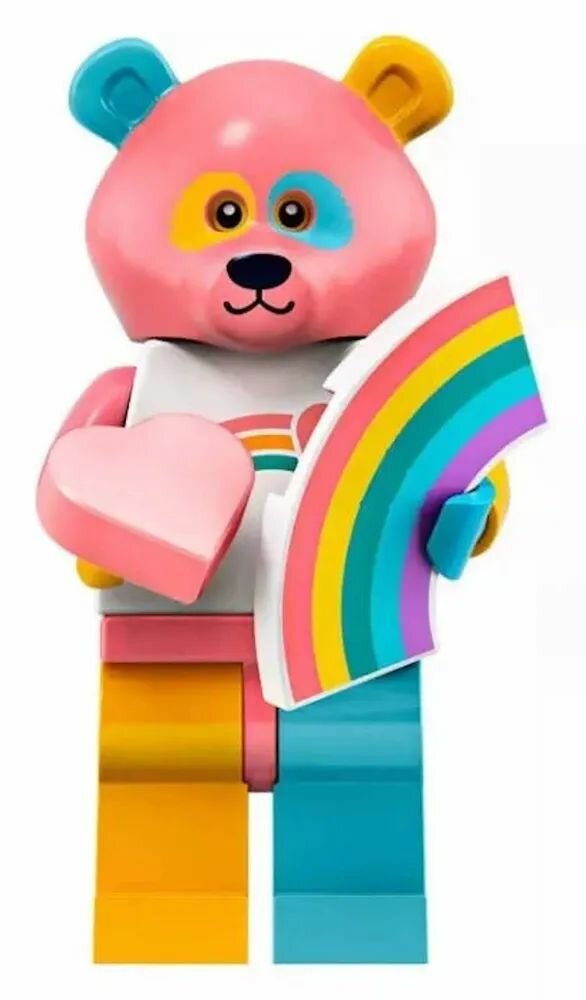 Конструктор LEGO Minifigures 71025-15 Series 19 Парень в костюме медведя / Bear Costume Guy (col19-15)