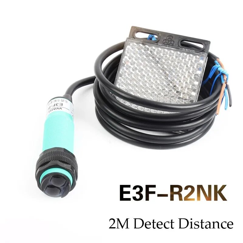 Фотоэлектрический датчик E3F-R2NK, 2M, NPN 3Wire NO