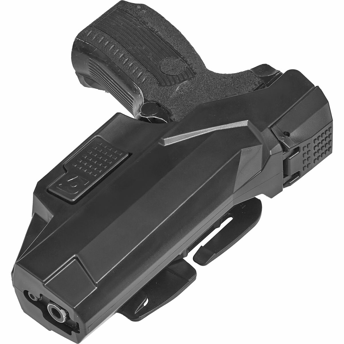 Кобура "Альфа-2" для ПЯ, с креплением краб (MOLLE) (Stich Profi), черный