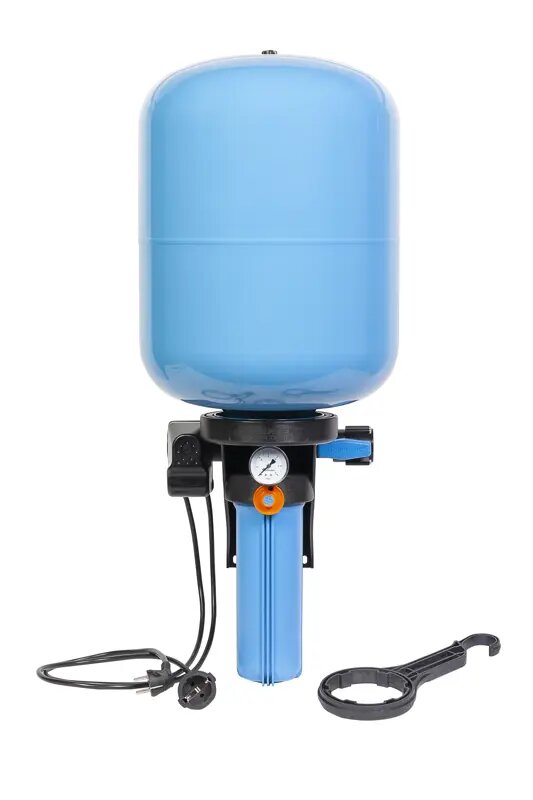 Автоматическая система водоснабжения 50 л Джилекс краб-т MS10 сталь цвет синий