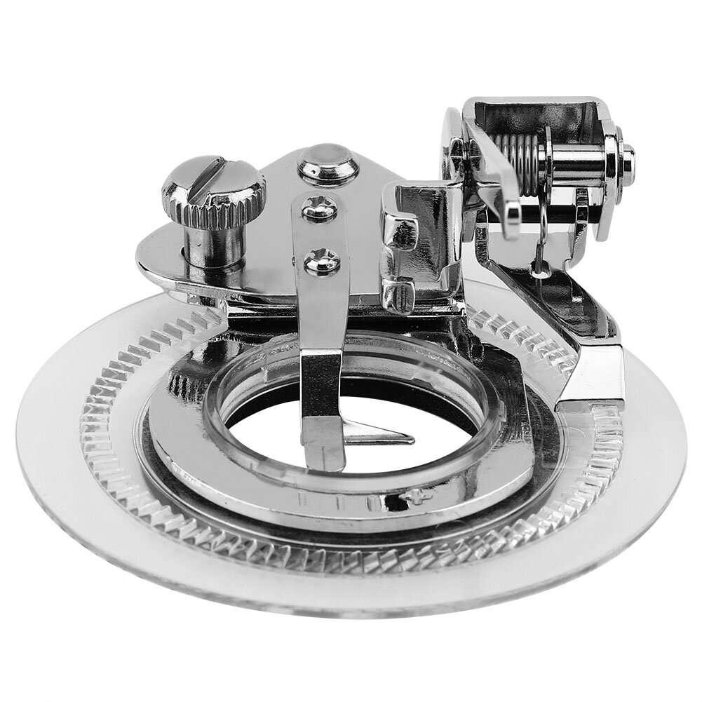 Главная страница Швейная машина Прижимная лапка для вышивания с круглым диском выиграла вышивку в виде цветка