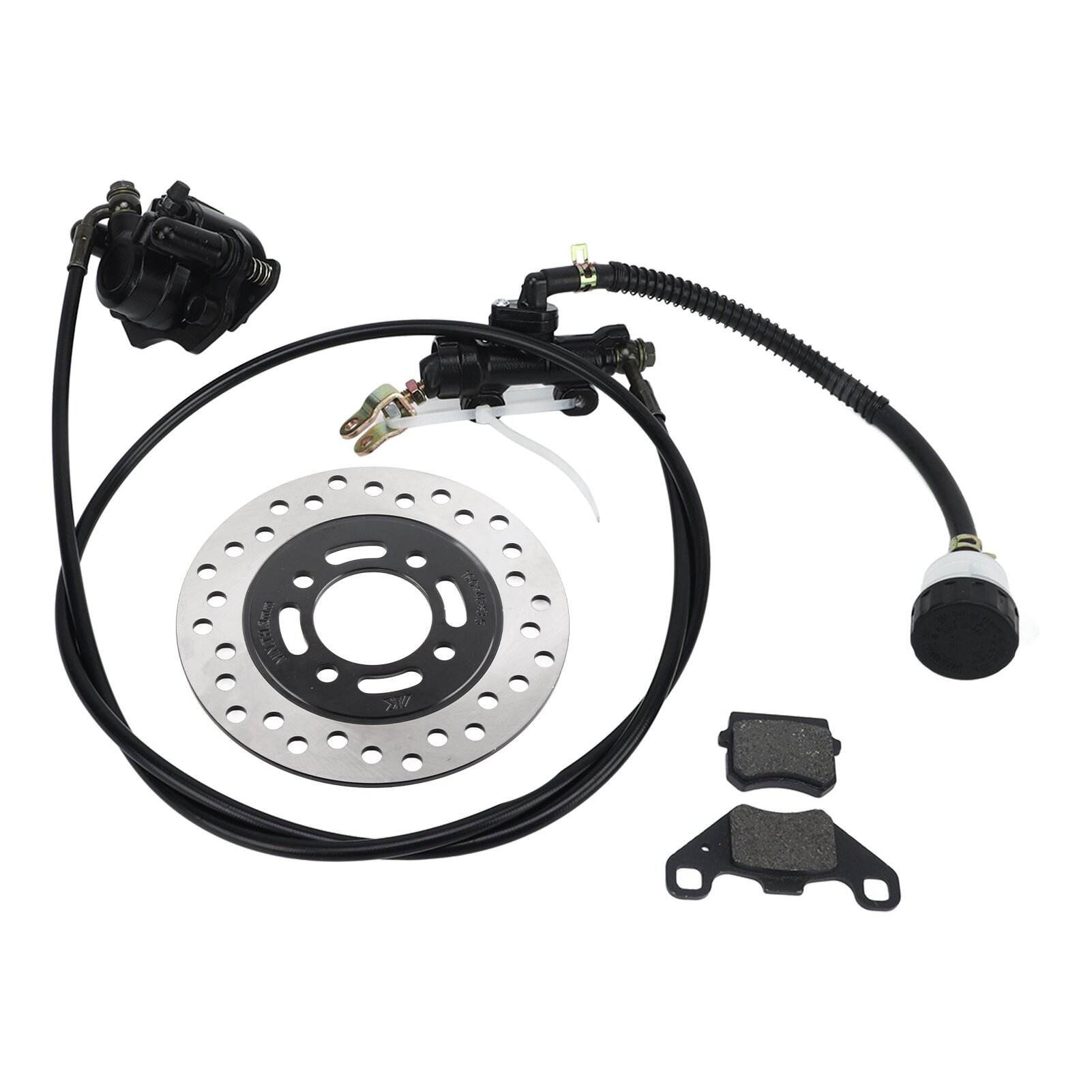 Комплект дисковых тормозов, тормозная колодка, дисковый ротор для 50 куб. см, 110 куб. см, 125 куб. см, 150 куб. см, 200 куб. см, 250 куб. см, мотоцикл для мотокросса, квадроцикла, квадроцикла, картинга