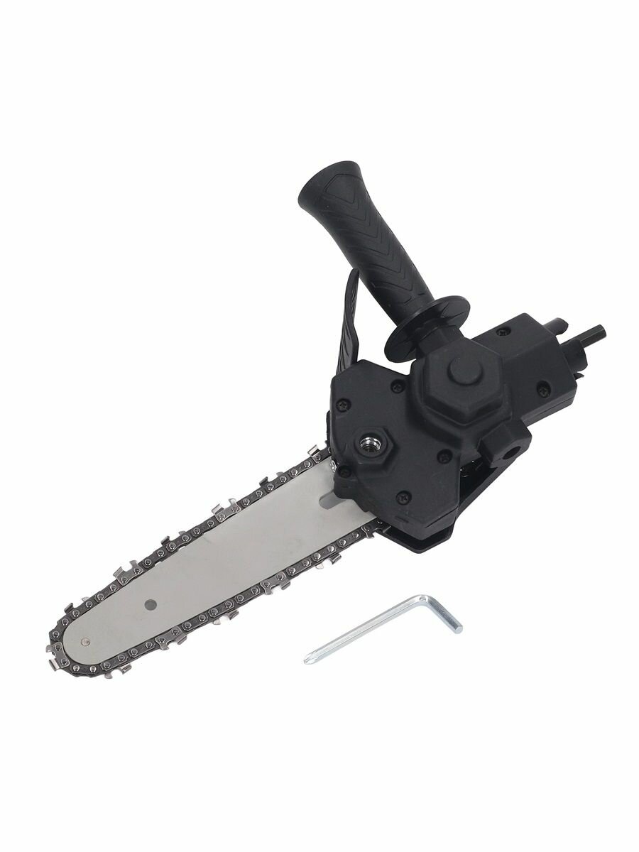 6-дюймовая электрическая дрель для преобразования головки адаптера пилы, портативное приспособление для бензопилы для работы, быстрое и простое преобразование