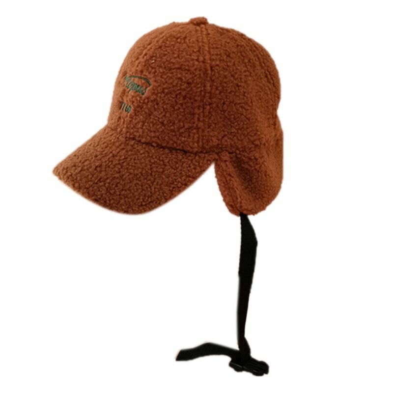 Шерстяная бейсболка для защиты ушей