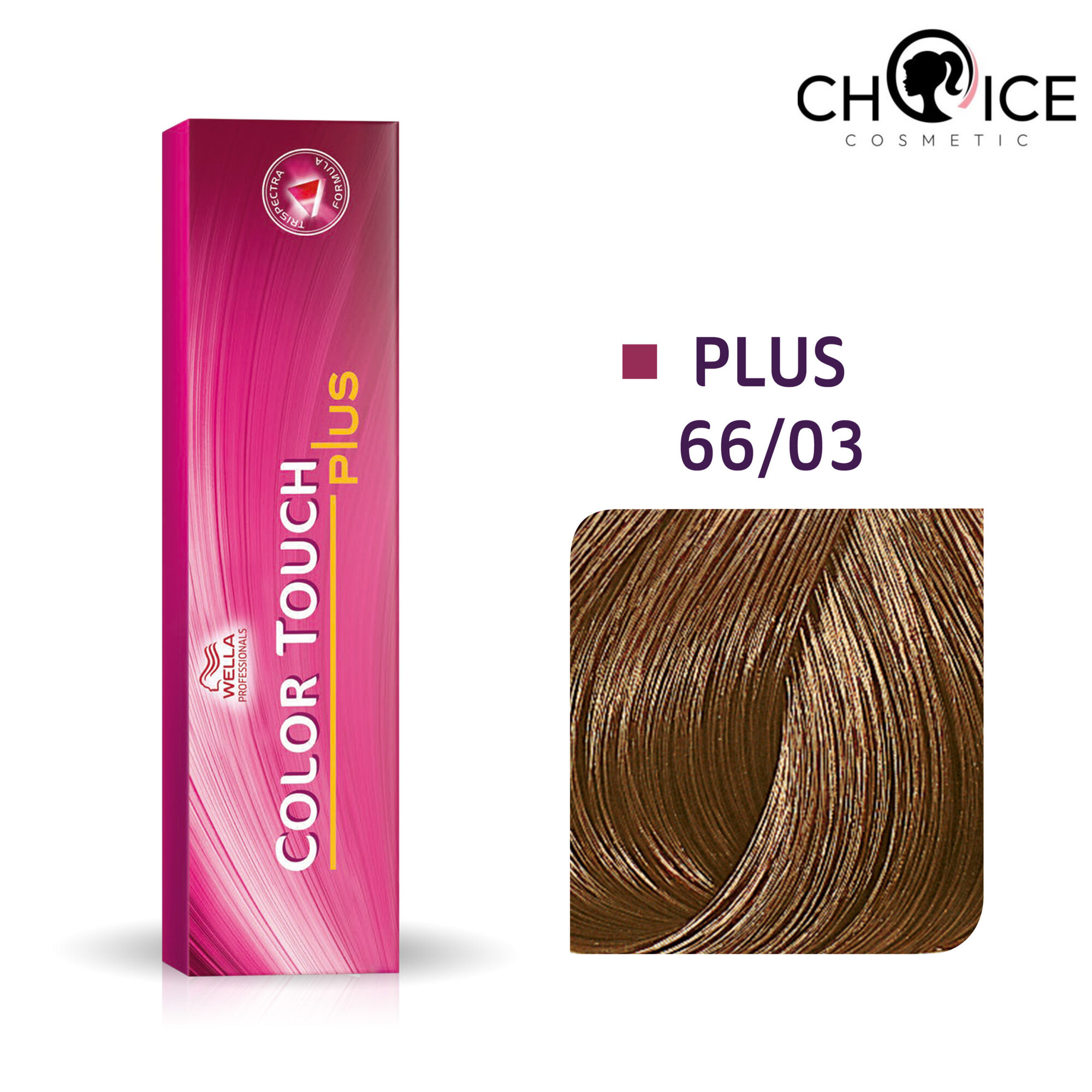 Wella Professionals Color Touch 66/03 Plus - Темный блондин натуральный золотистый