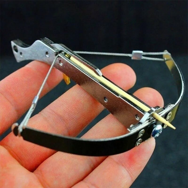 Игрушечный арбалет 1 Упаковка зубочистки сплав сборка