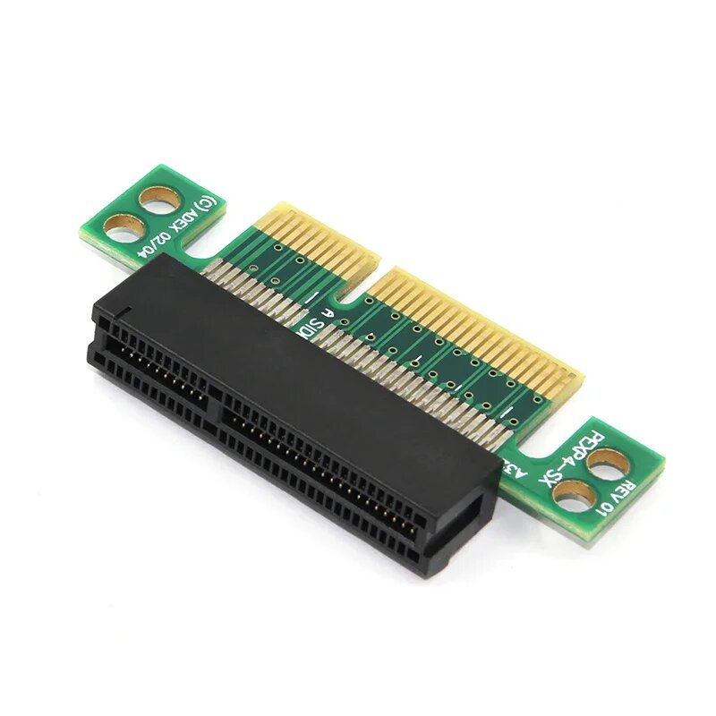 Riser Card PCI-Express 4X 90 градусов, Цвет: D3102