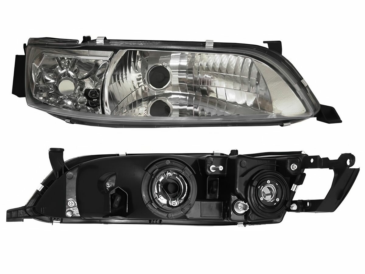 Фара правая, хрусталь для Тойота Марк 2 арт ST22218CR SAT