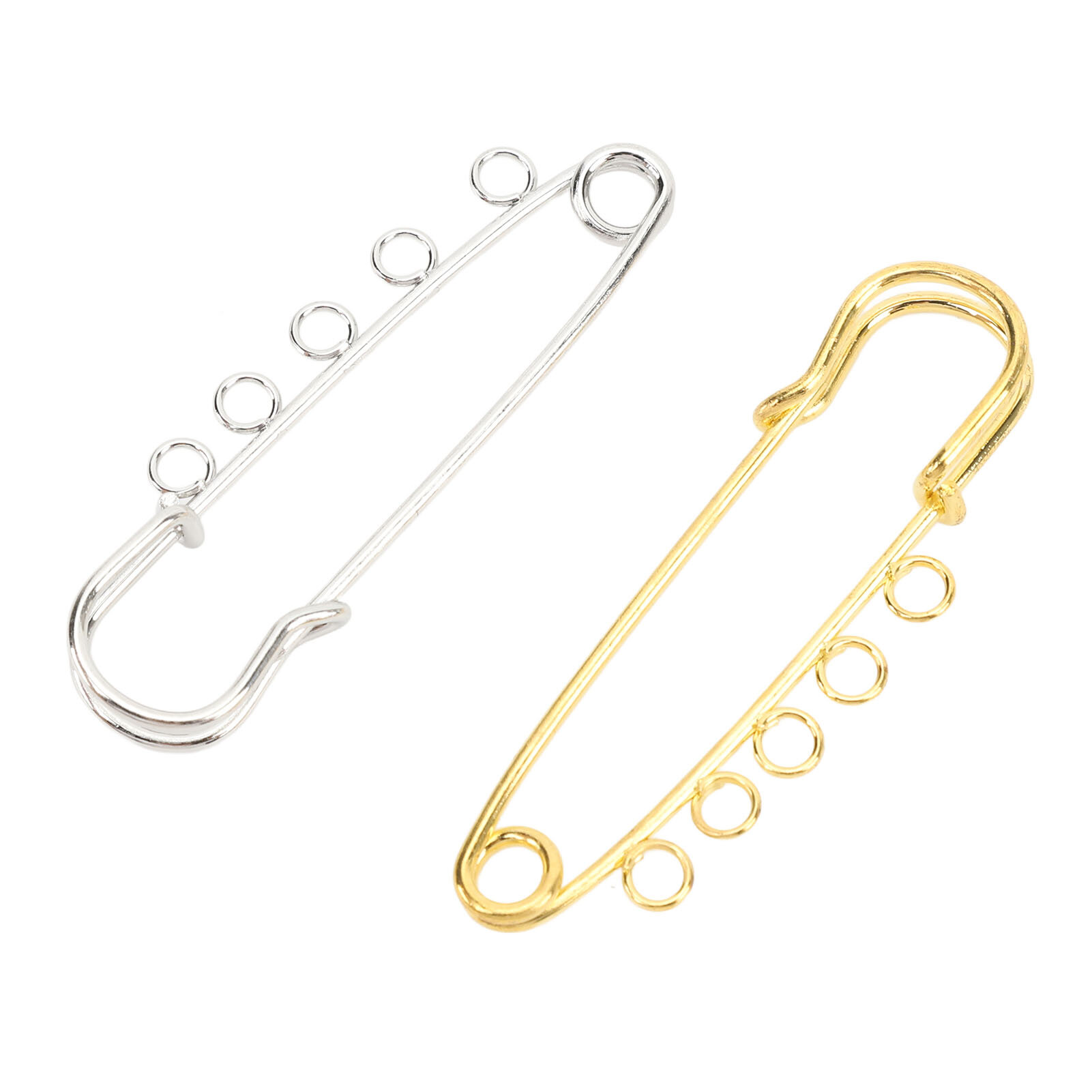 20 шт. брошь английские булавки металлические прочные английские булавки с 5 отверстиями для изготовления ювелирных изделий одежды одеял шитья золото серебро