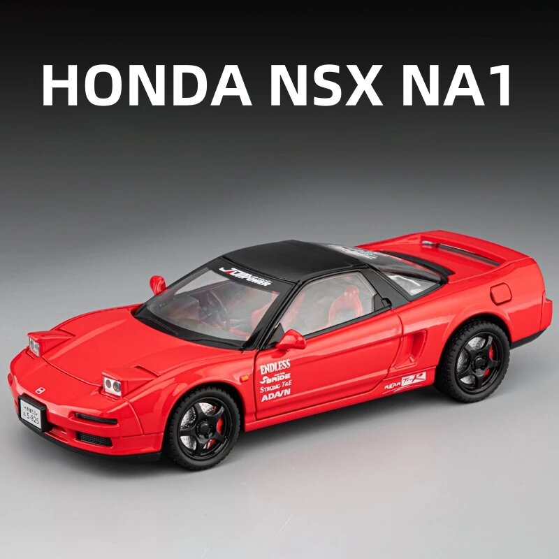 Модель спортивного автомобиля Honda Acura NSX MK1 NA1 1:24 Red