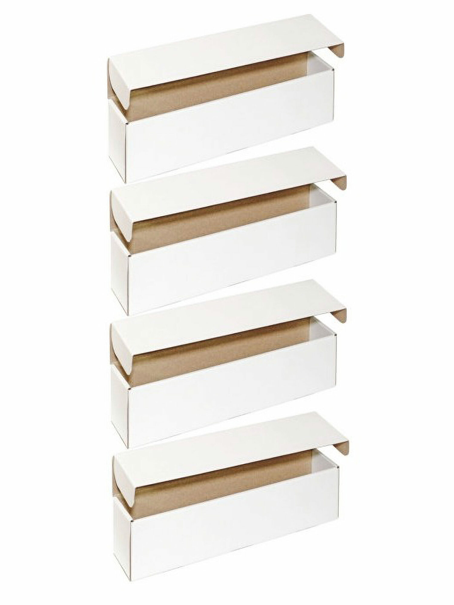 Комплект картонных коробок MTGTRADE 4 шт. 37,6х10,4х8 см - для карт MTG, Pokemon