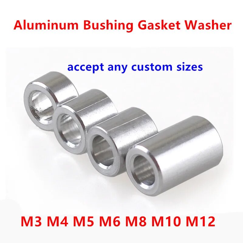 Алюминиевые втулки M10x16, 25 мм, 5 шт.