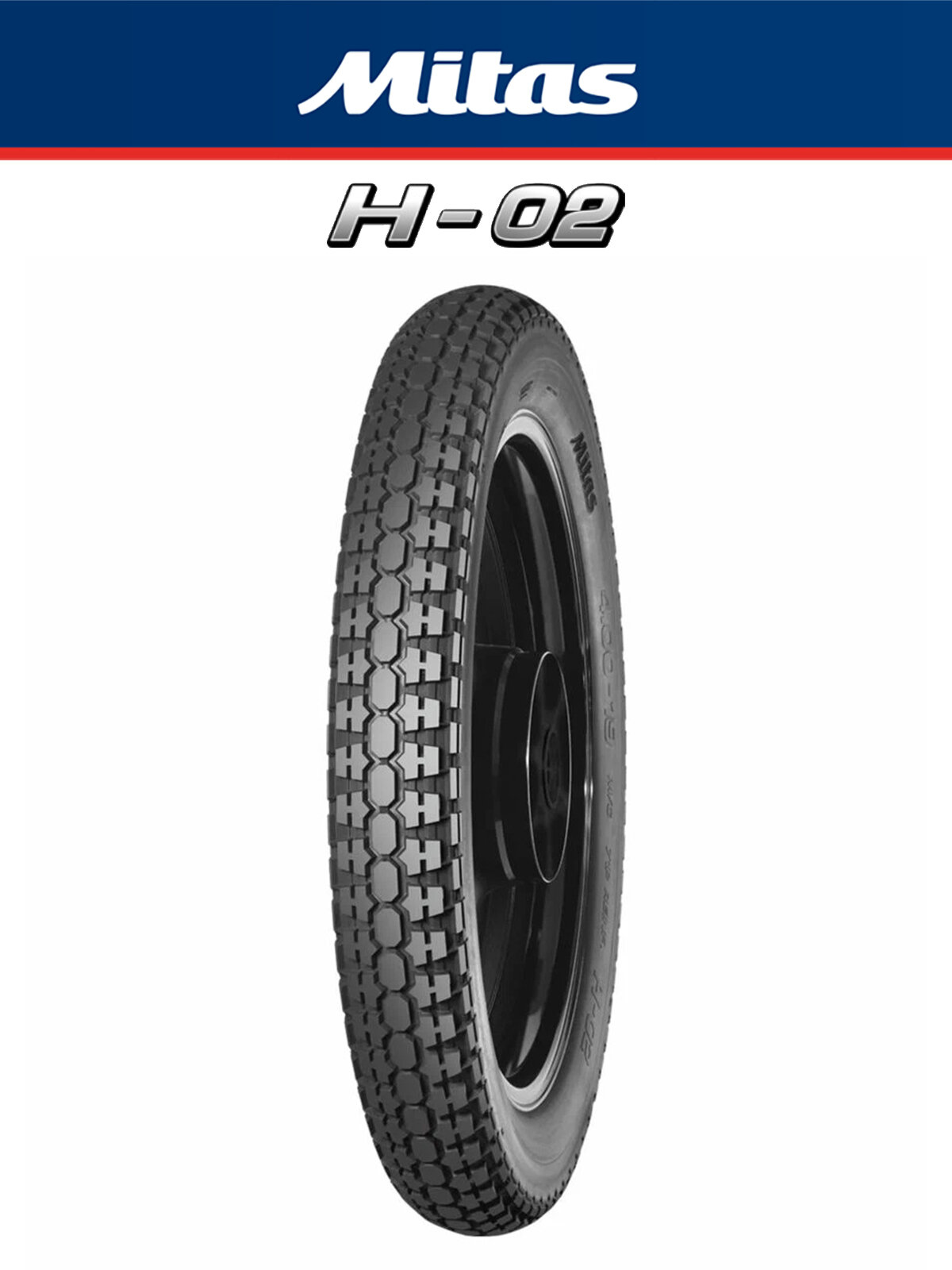 Мотошина Mitas H-02 4.00-19 71P TUBE TYPE Front/Rear (8001460019000)