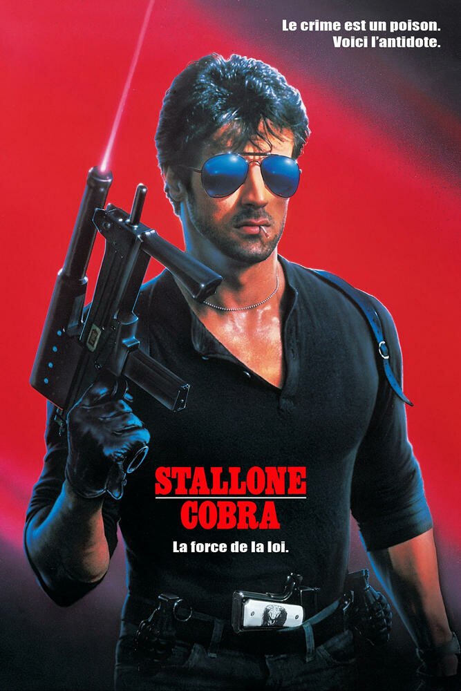 Постер для интерьера на стену (60х90 см). Кино Кобра (Cobra) со Сталлоне (Stallone)
