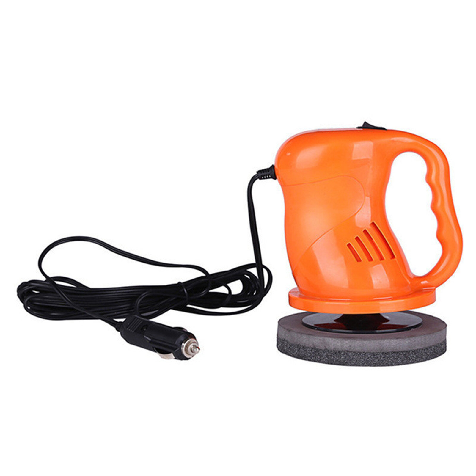 Электрическая полировальная машина для автомобилей, комплект для полировки и воскования с 2 насадками для детейлинга, полировки и воскования.