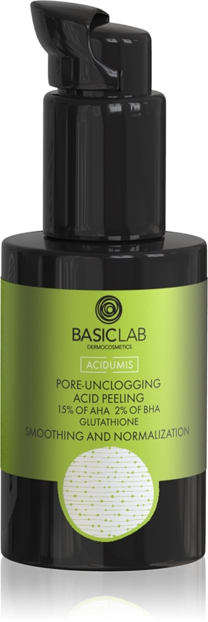 BasicLab Кислотный пилинг против черных точек Dermocosmetics Acidumis Pore-Unclogging Acid Peeling, 30 мл