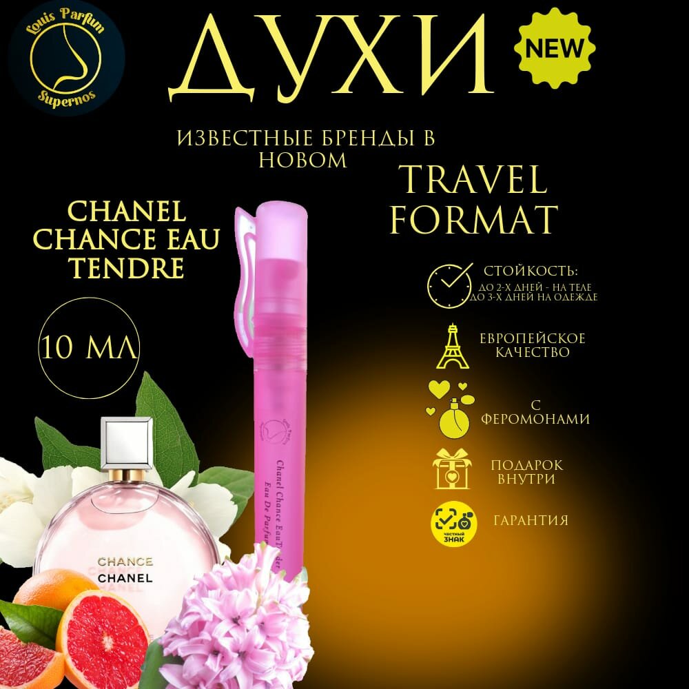 Духи Шанель Шанс в новом тревэл формате - ручкe