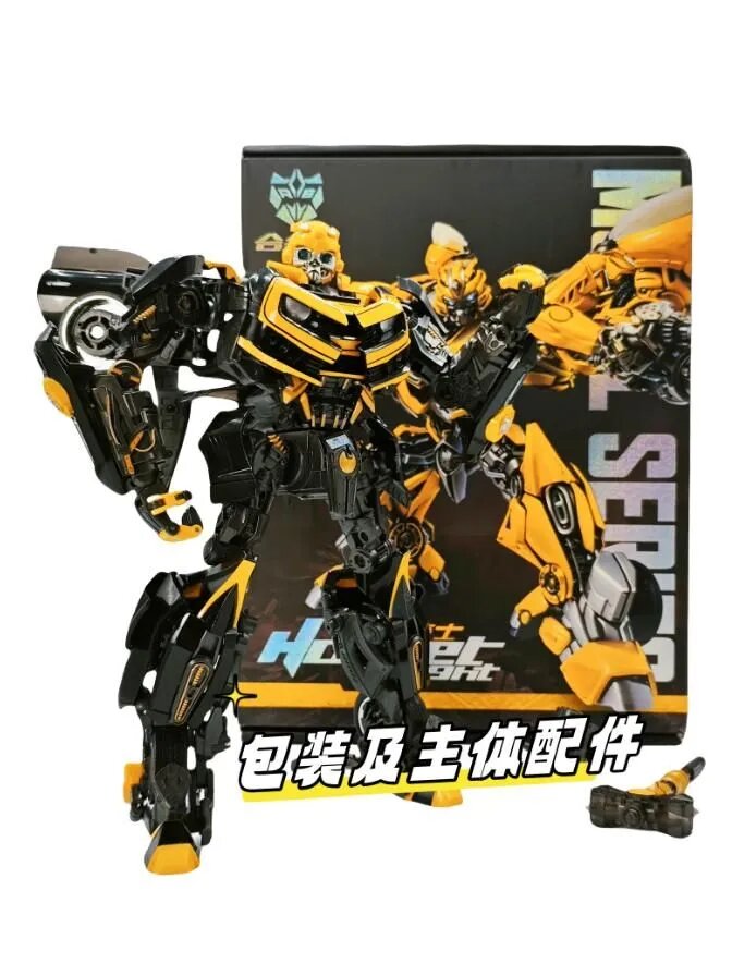 Трансформер Bumblebee, желтый, черный, оранжевый, ABS пластик, Металлический сплав, 28 см