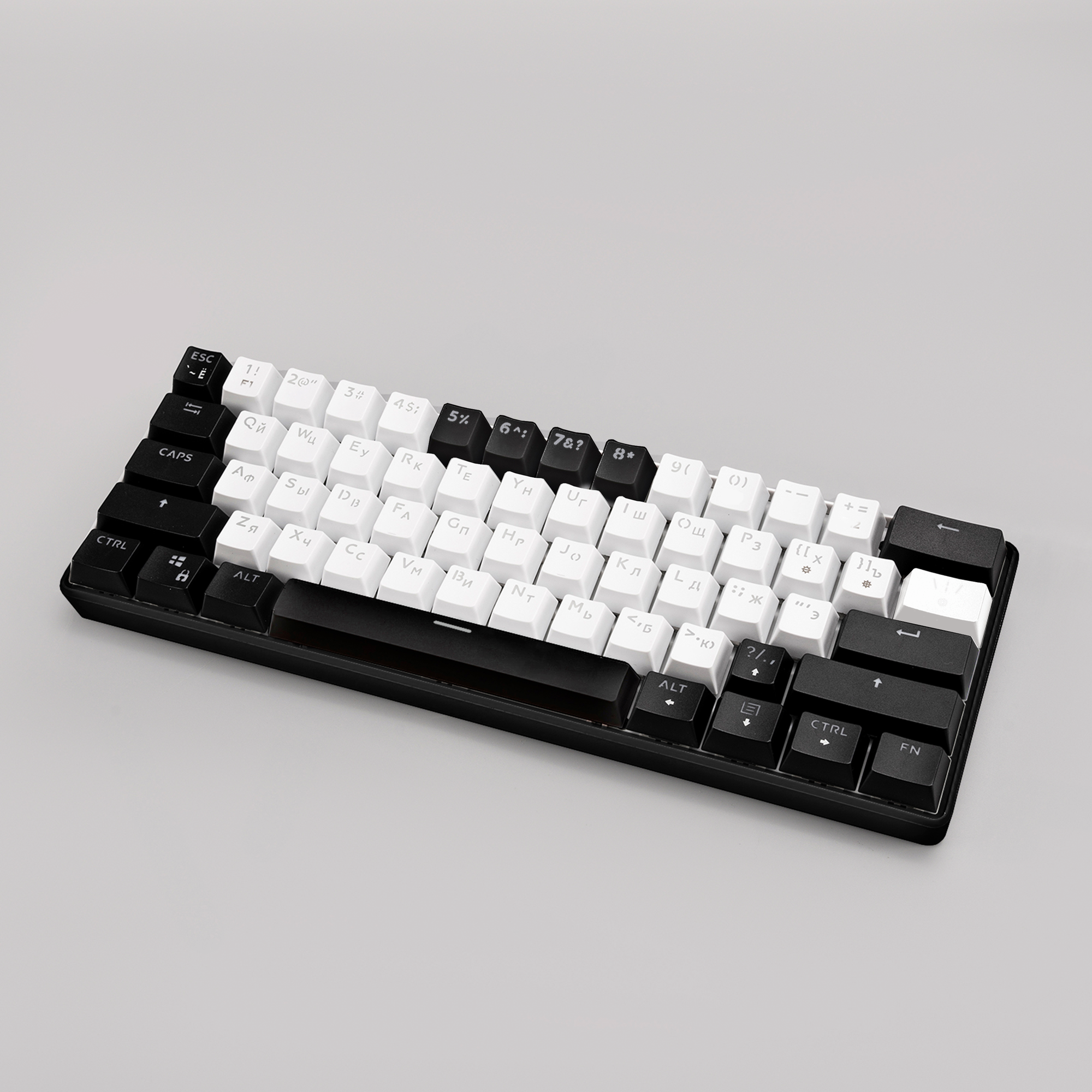 Механическая клавиатура KB-115, с подсветкой, 60%, RGB, линейный переключатель