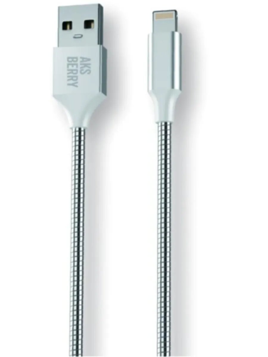 Кабель для зарядки Apple X161 Spring Lightning 2.4A 8pin 1м