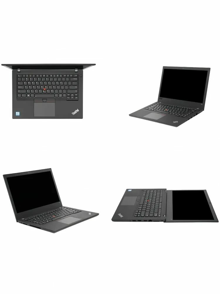 Lenovo ThinkPad T480 Ноутбук 14.1", Intel Core i7-8550U, RAM 16 ГБ, SSD 512 ГБ, Intel UHD Graphics 620, Windows Pro, черный, Русская раскладка